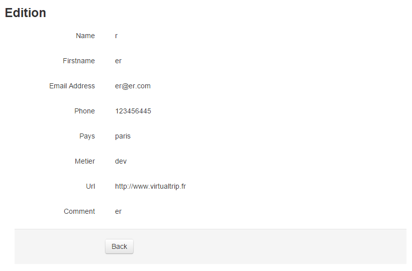 Un crud en php - Copier coller