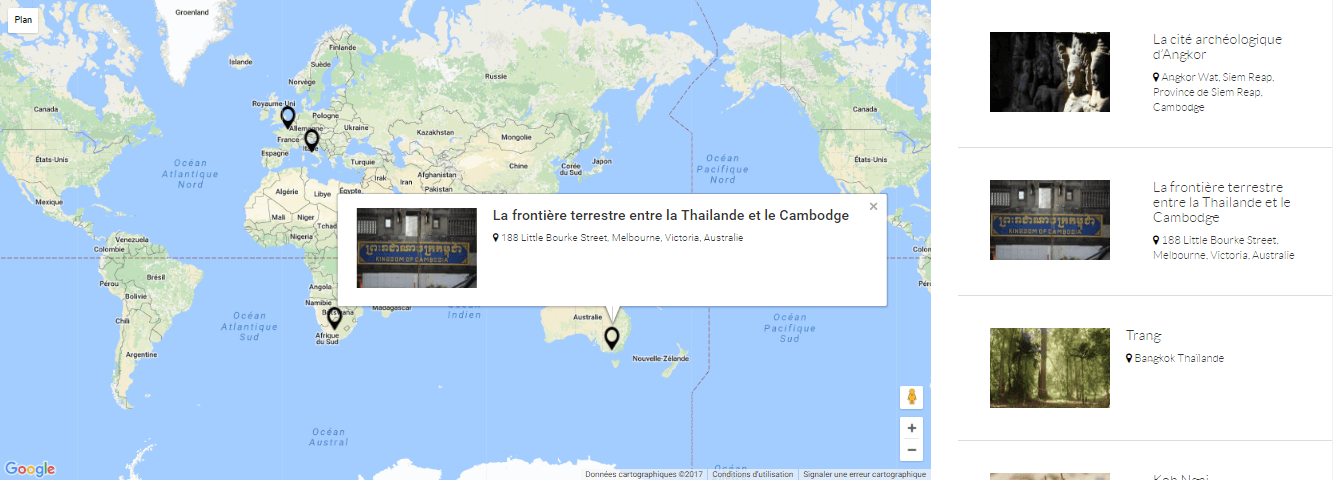Créer une carte Google Map avec ACF (wordpress) : version 2 - Copier coller